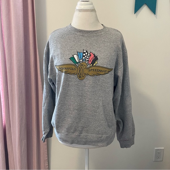 Vintage | Tops | Vintage Indianapolis Motor Speedway Crewneck ...